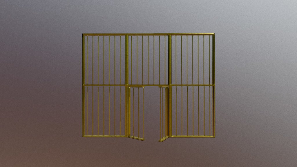 Vault Gate - 3D model by justinjoelworks [bf2583c] - Sketchfab