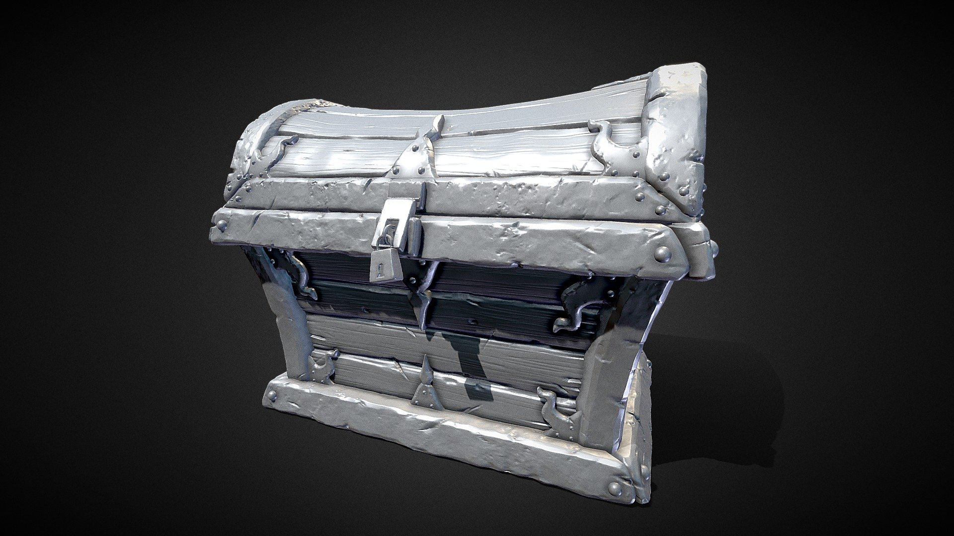 3D Fantasy Treasure Chest - High Poly - Buy Royalty Free 3D model by ...