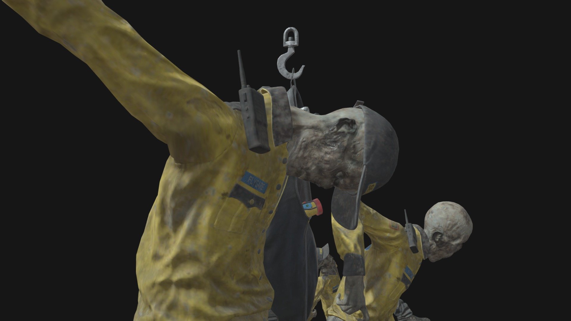 Poppy playtime chapter 4 dead bodies pack - Download Free 3D model by ...