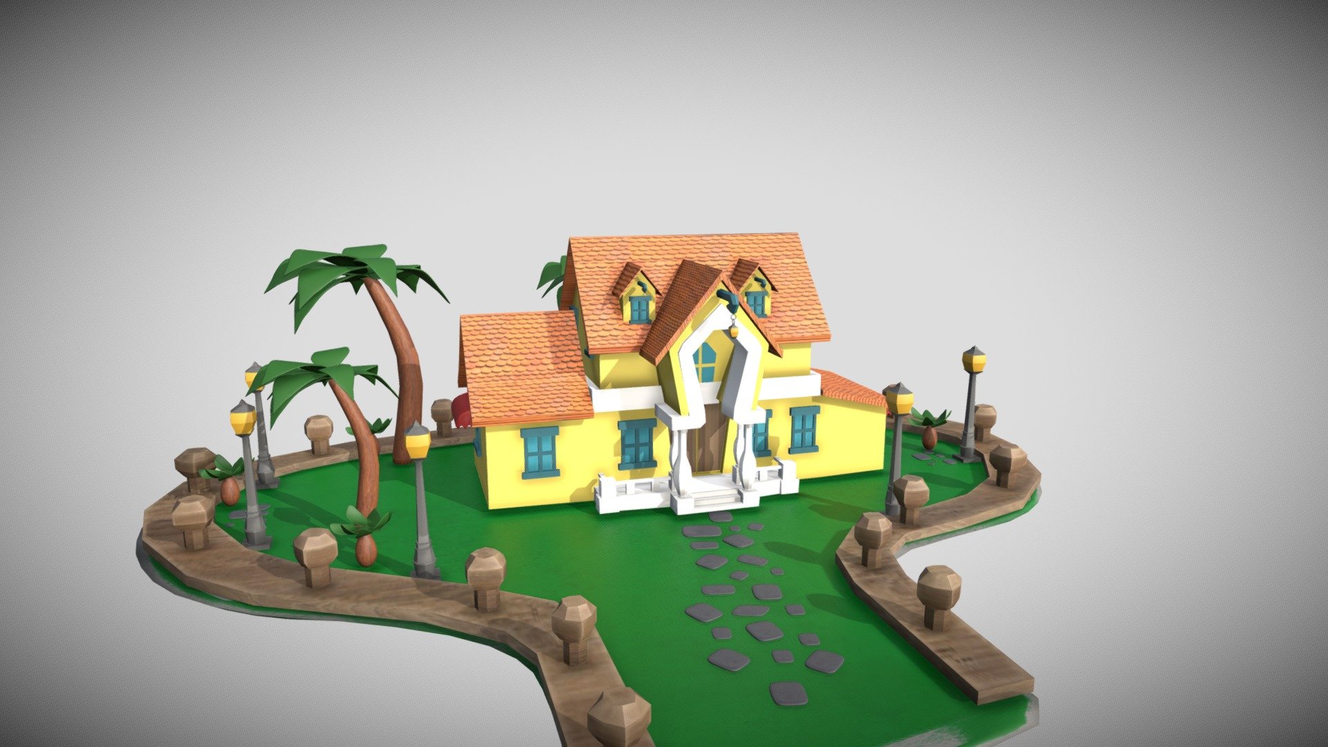 env - 3D model by malikywaa [bf26f3e] - Sketchfab