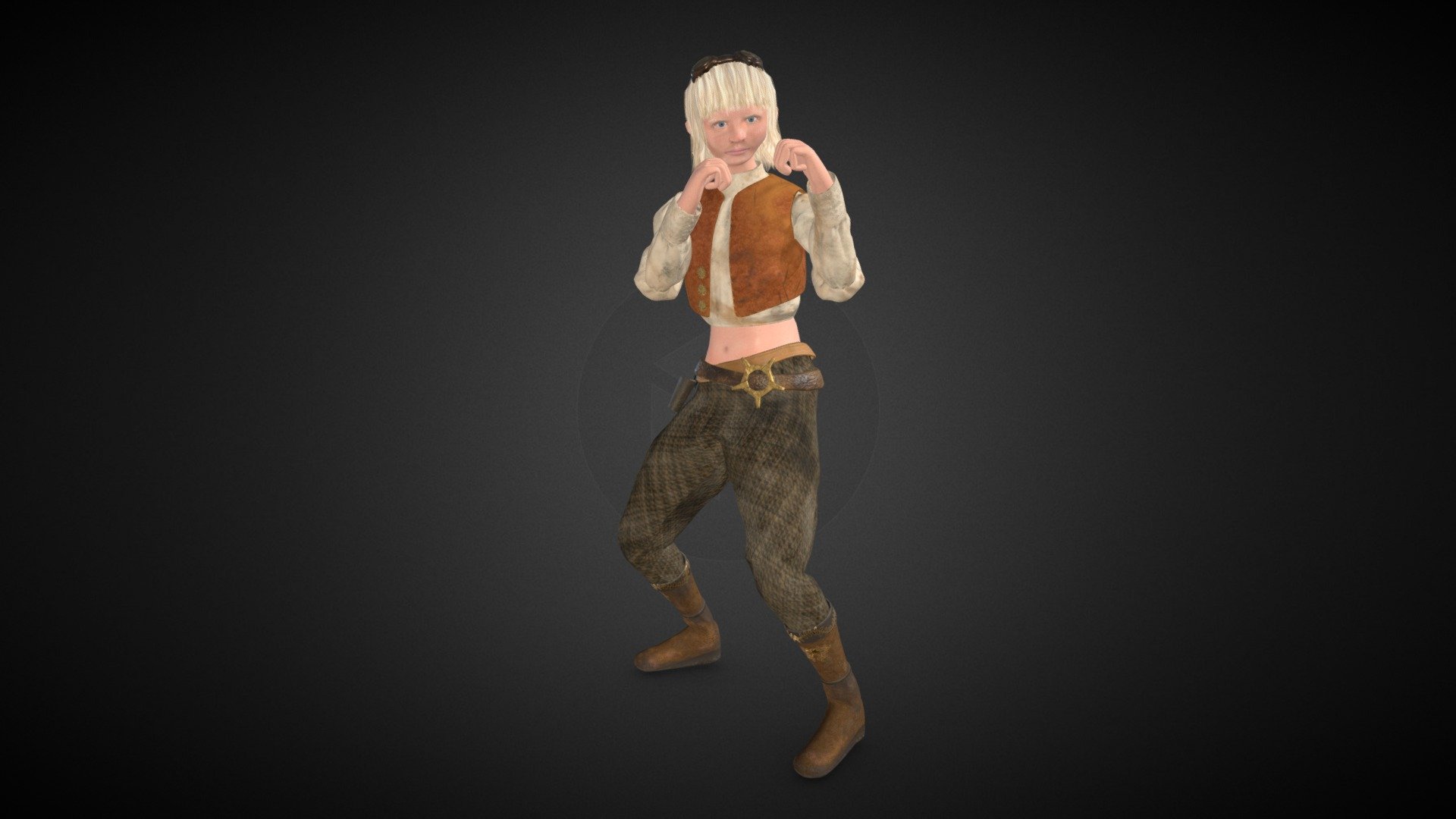 Elsa - 3D model by Kay Huang (@kayhuang) [bf2750a] - Sketchfab
