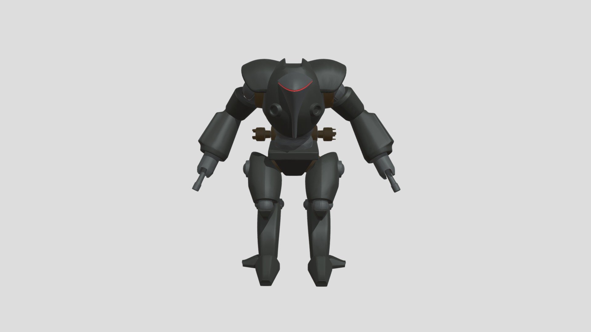 Robot002 - 3D model by mementomori (@dim.mementomori) [bf29277] - Sketchfab
