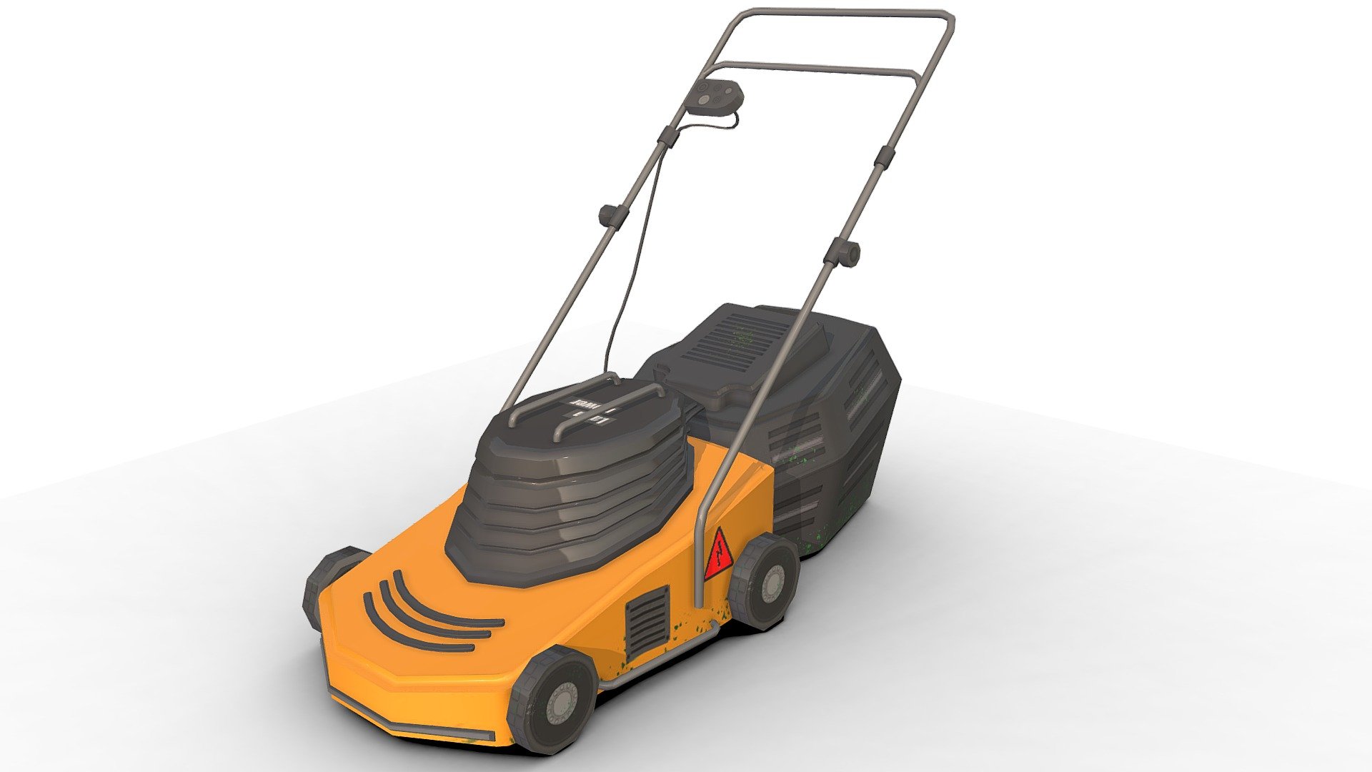 Lawn-mower - 3D model by Sidra (@Sidramax) [bf2941f] - Sketchfab