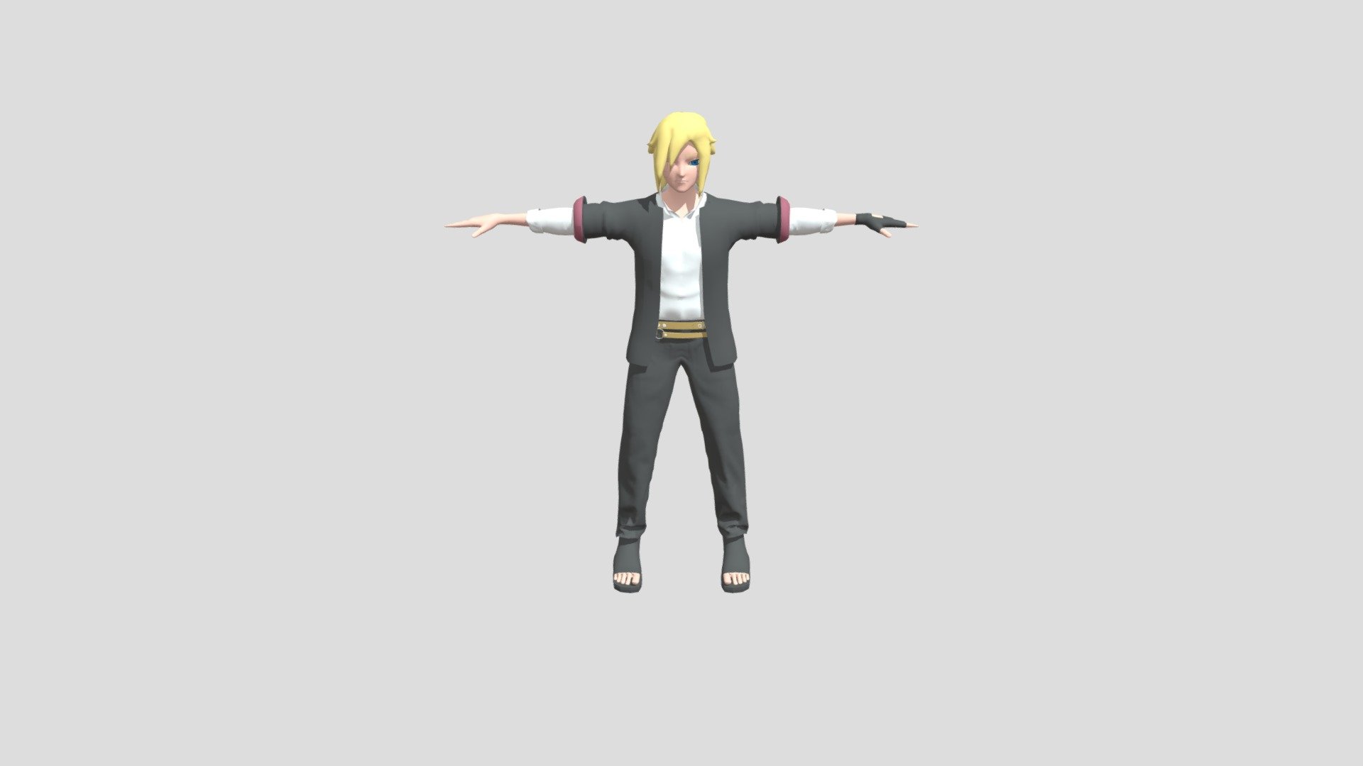 Boruto Uzumaki Teen - Download Free 3D model by marcoscg20 [bf2970d ...
