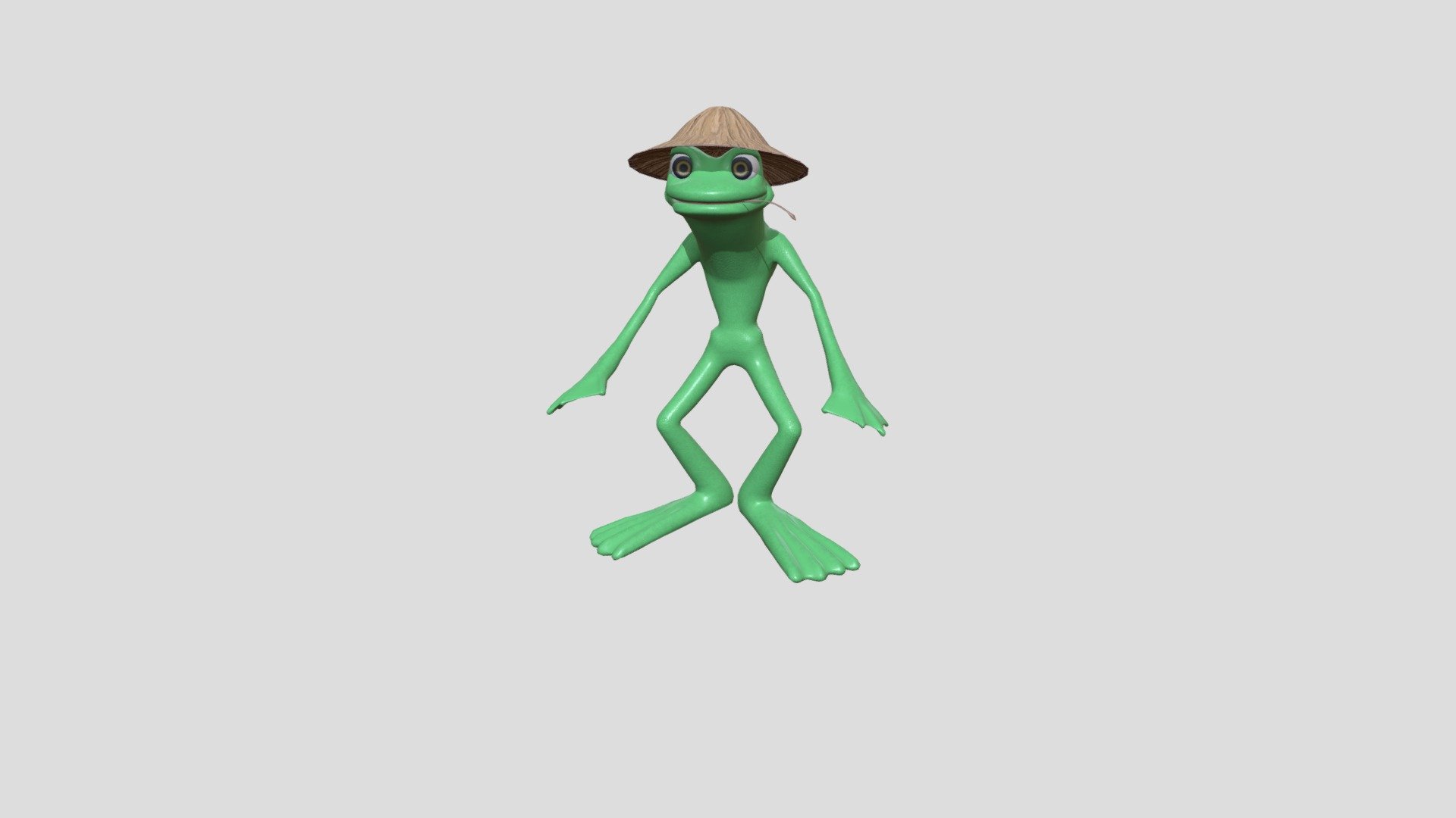 Orbal The Frog - 3D model by jonahhoem [bf29ed2] - Sketchfab