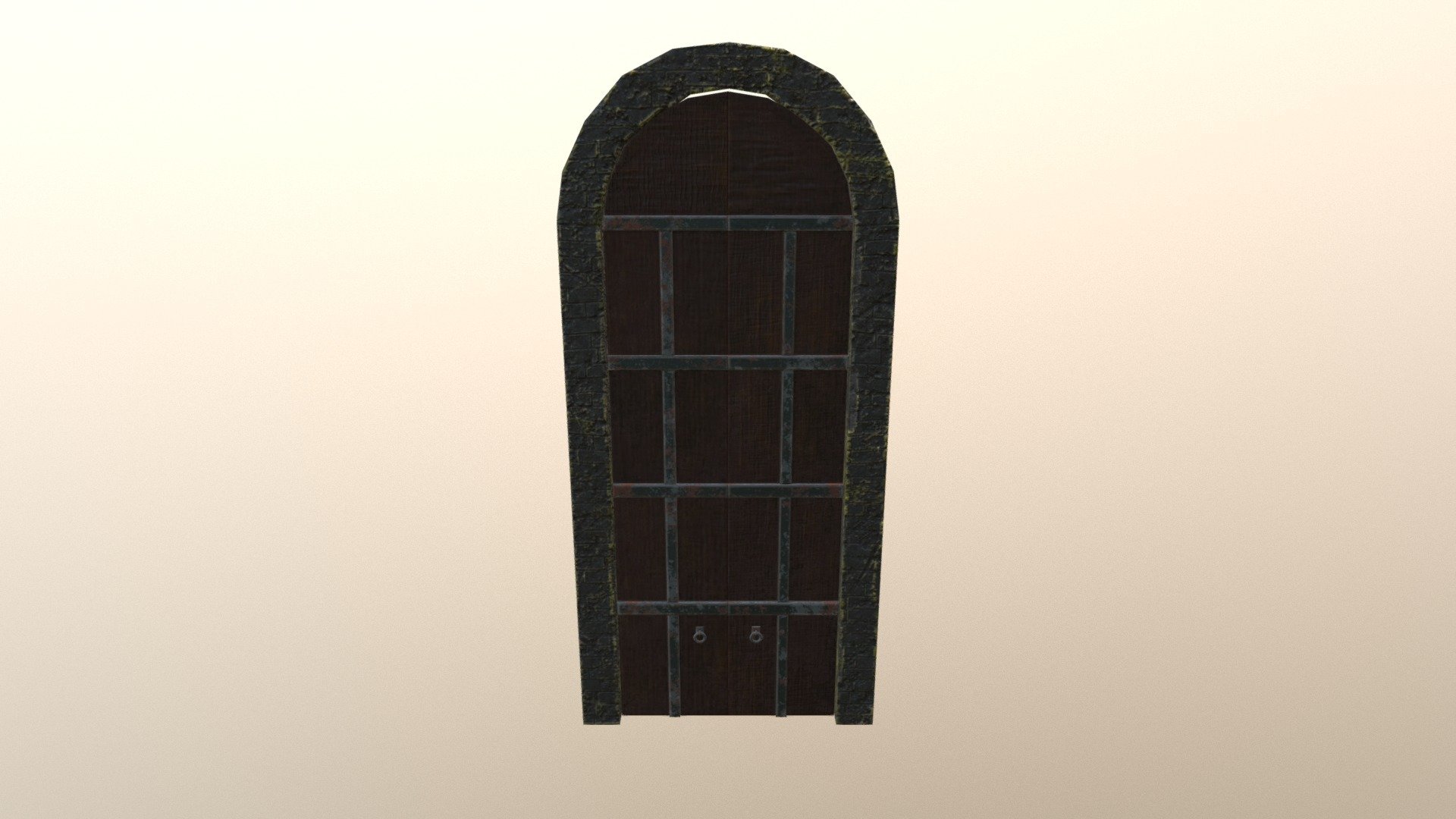 Giant Door - 3D model by royuzan [bf2a1aa] - Sketchfab