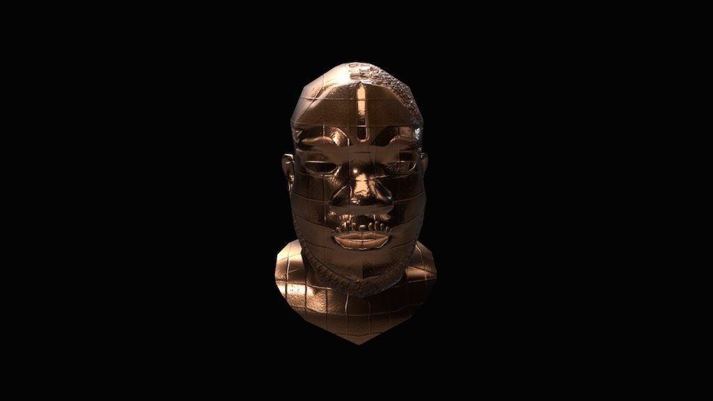 DJ No Namz/ Low Poly + Bump map test - 3D model by Stuart (@Kalsonw ...