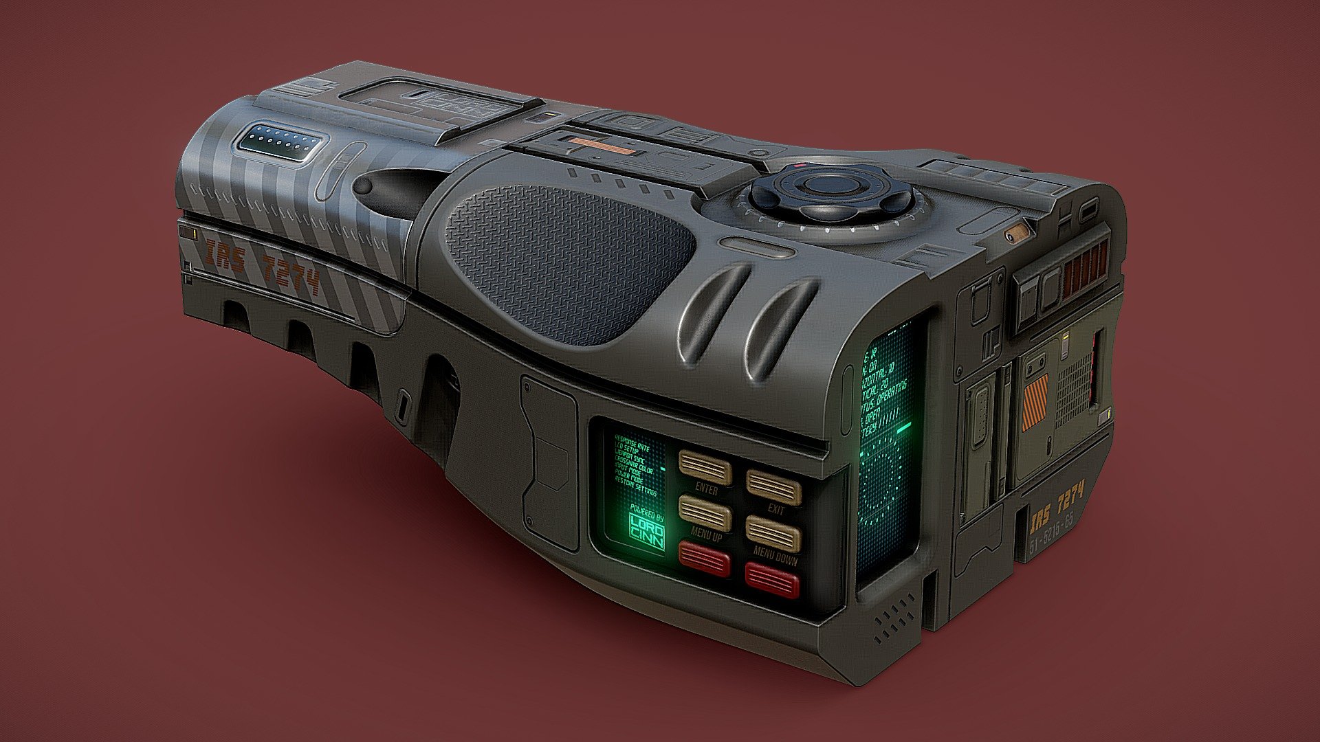 Organic Hard-Surface Practice - 3D model by Cinnamine3D (@LordCinn ...