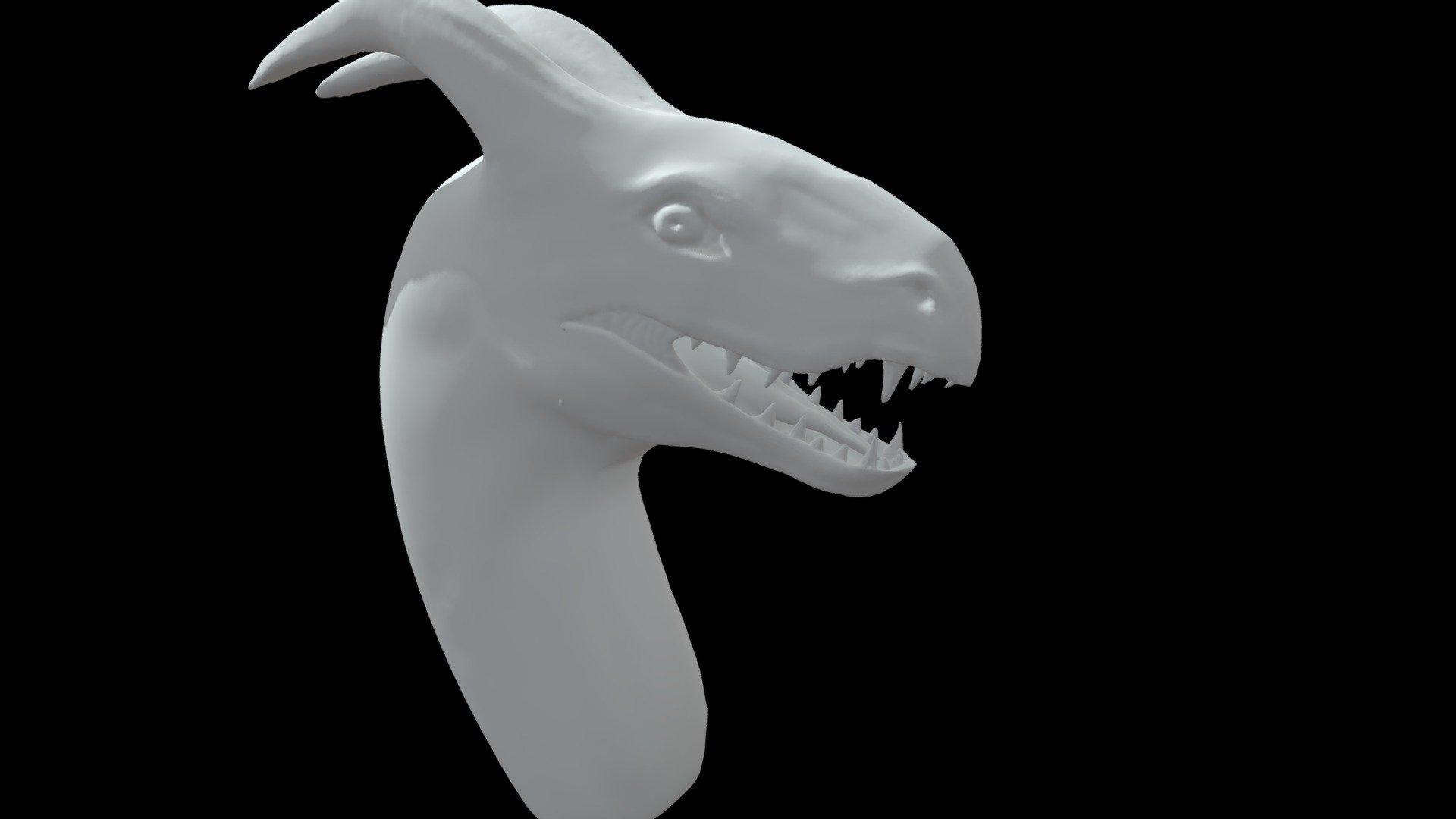 Dragon Head Animation - 3D model by Jonna Lahti (@jokerimurha) [bf2c4cb ...