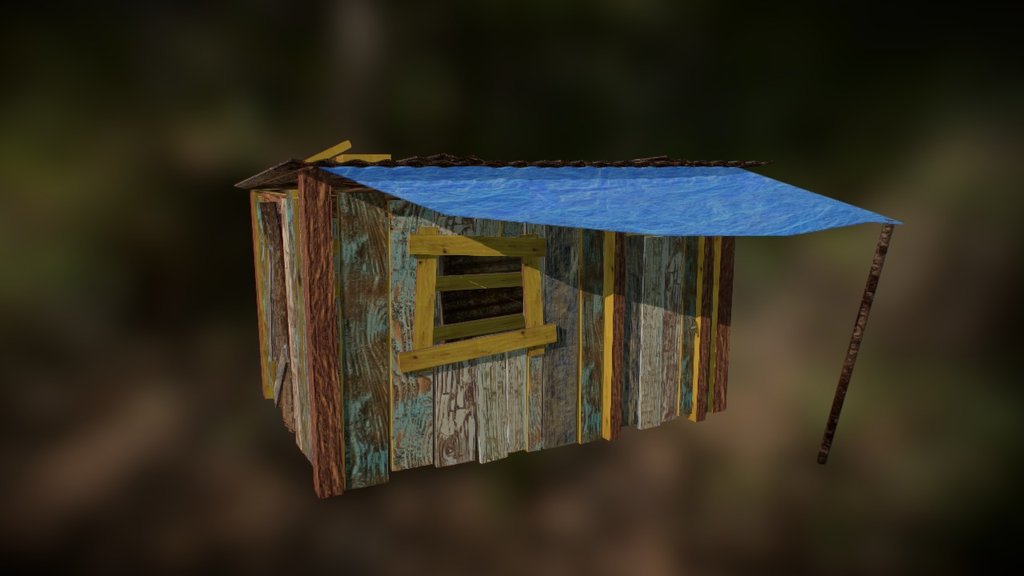Full Shanty - 3D model by ozybain [bf2d34e] - Sketchfab
