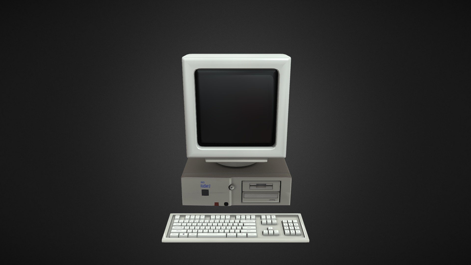 90s Computer - 3D model by DryreL [bf2d5ac] - Sketchfab
