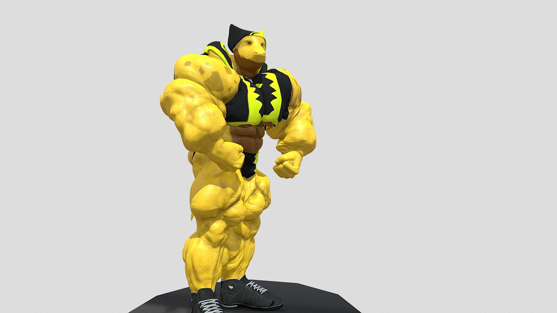 Hired muscle - 3D model by John Doe (@atx214741) [bf2e3cc] - Sketchfab