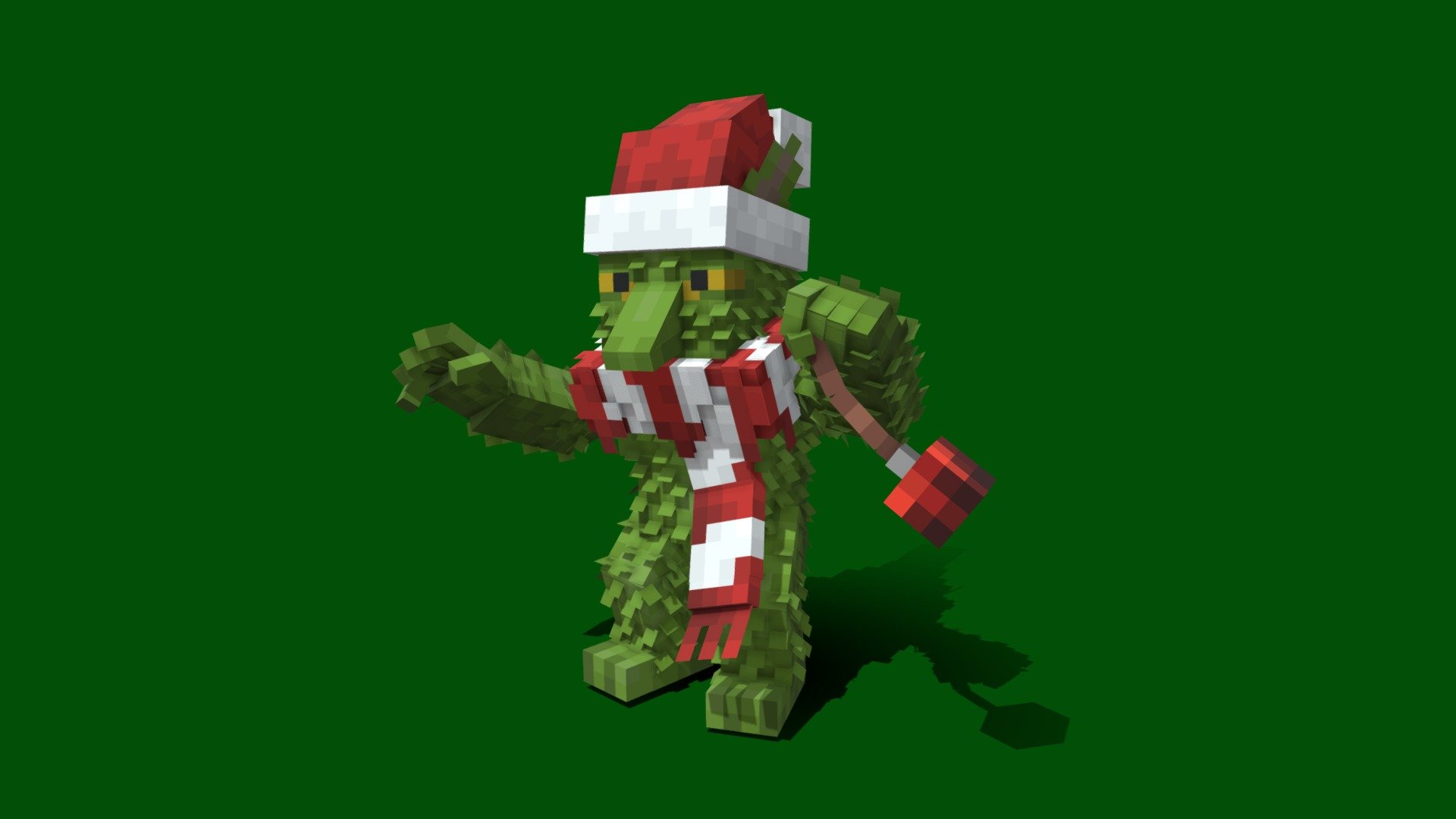 Hypno Christmas Regular (Cobblemon) - 3D model by PokeResort ...