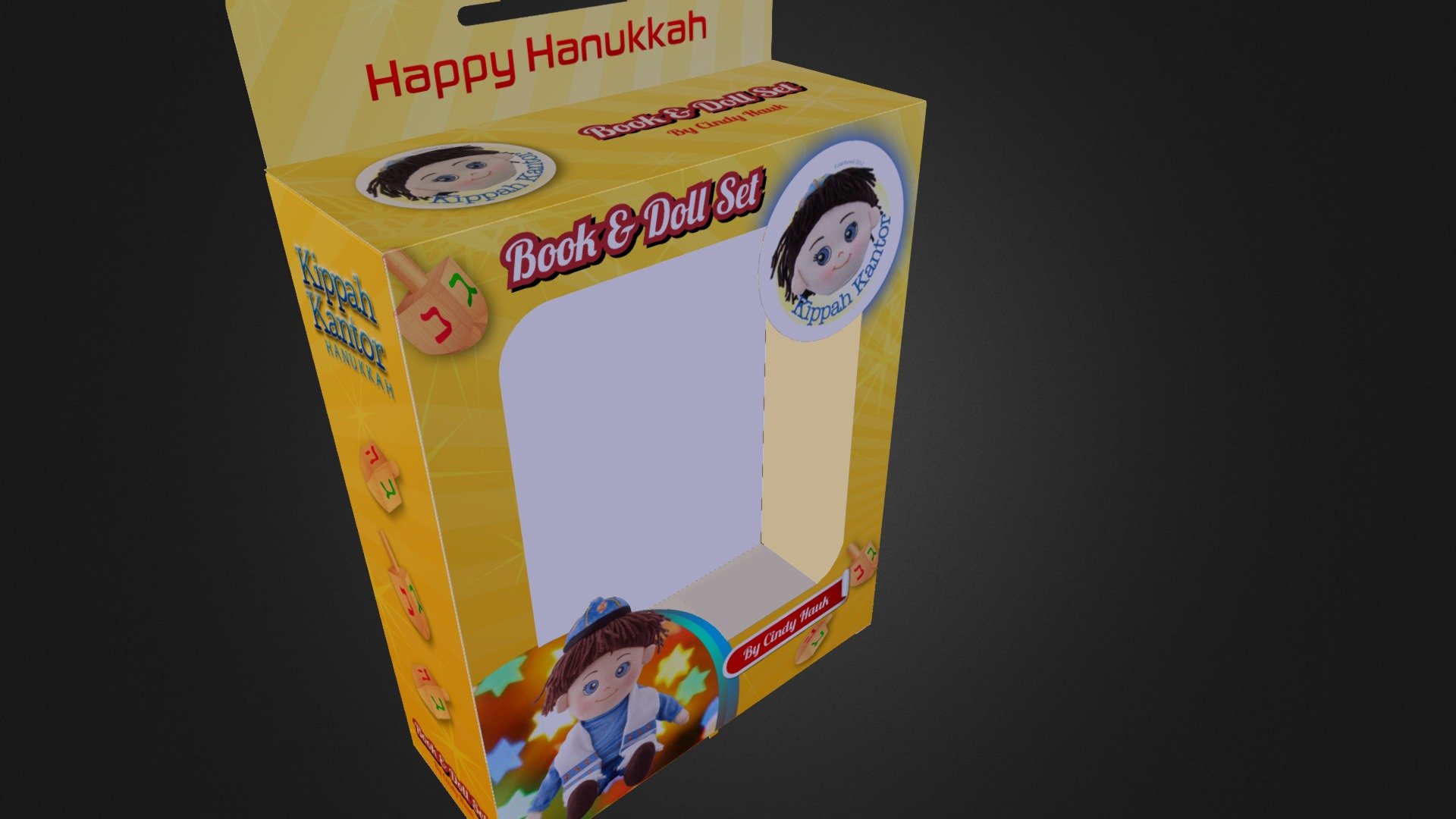 Kippa Box Presentation - 3D model by pakgrafix [bf301de] - Sketchfab
