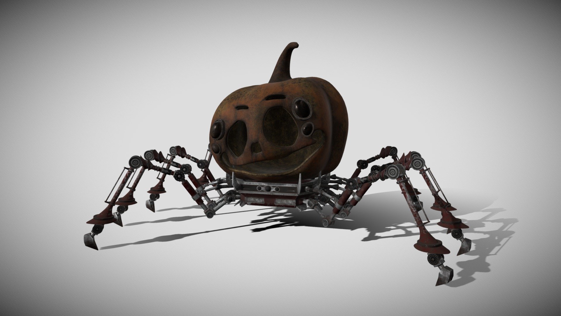 Jack-O-Bot - Download Free 3D model by Eryn_Noel [bf31bfb] - Sketchfab