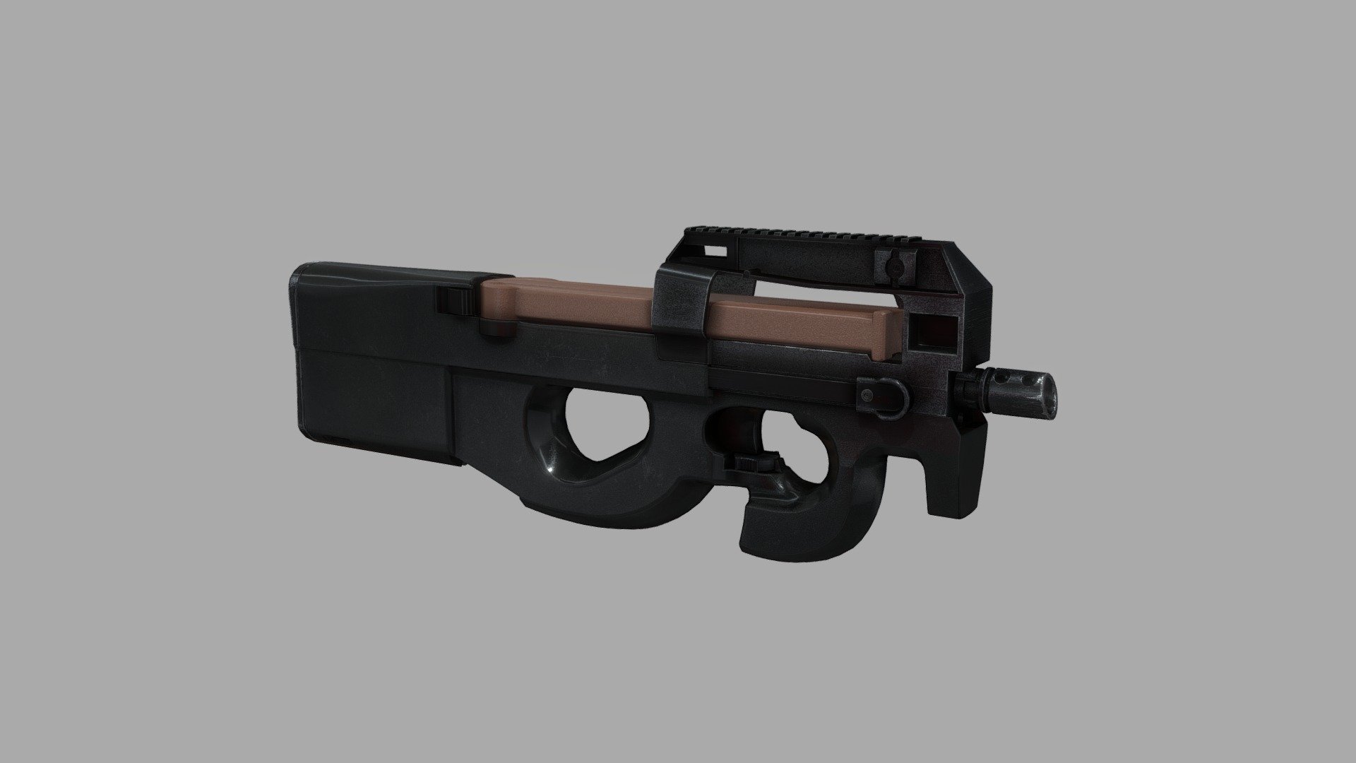 FPS Guns 4K - Smg 2 - Buy Royalty Free 3D model by Heart State Games ...