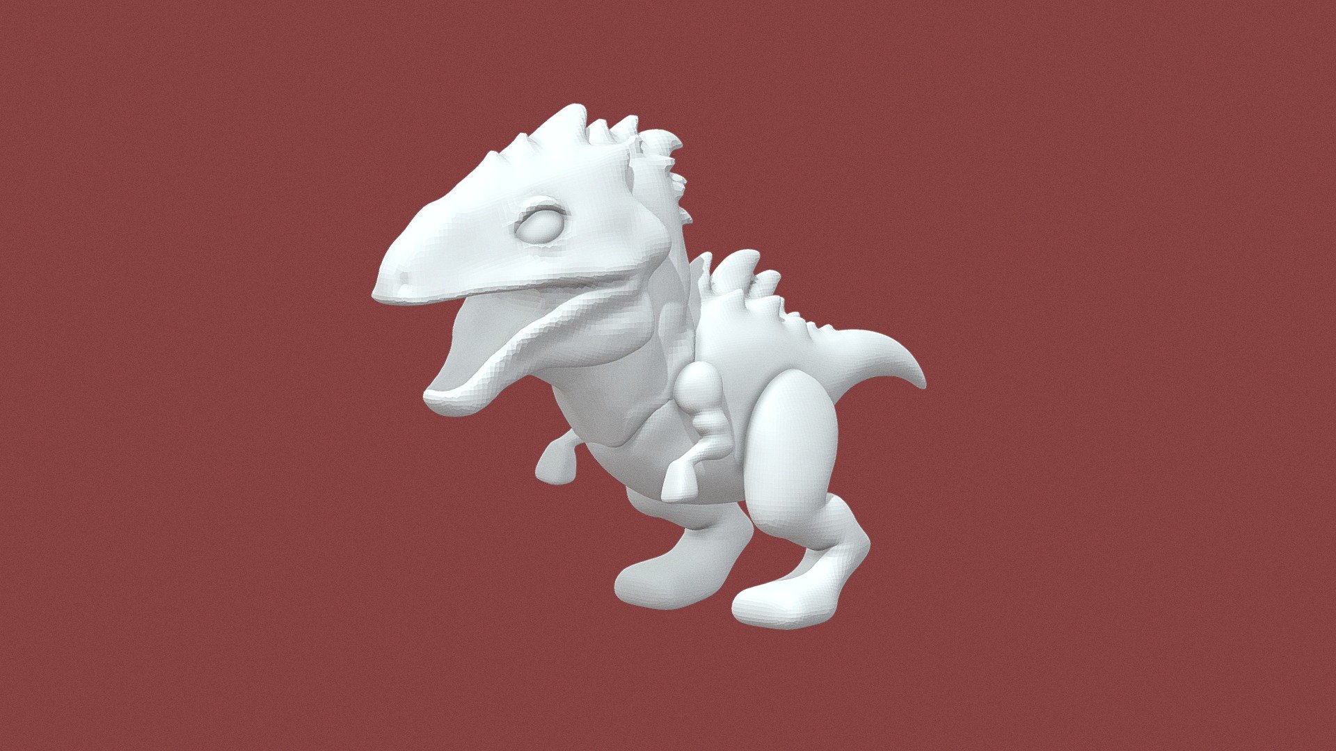 3_ Dino Sculpting II - 3D model by linh0315 [bf32e4d] - Sketchfab