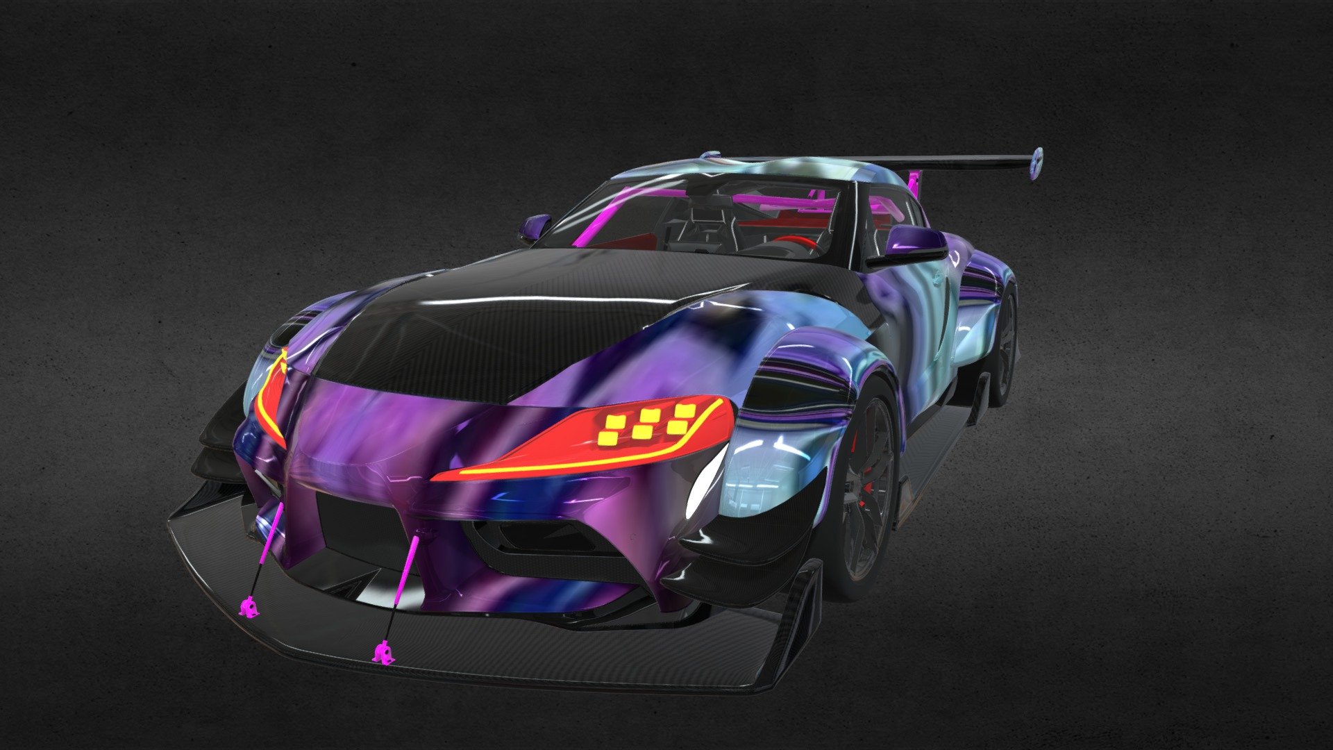 Toyota Supra 2024 (MODIFIED) - Download Free 3D model by LDawesome ...