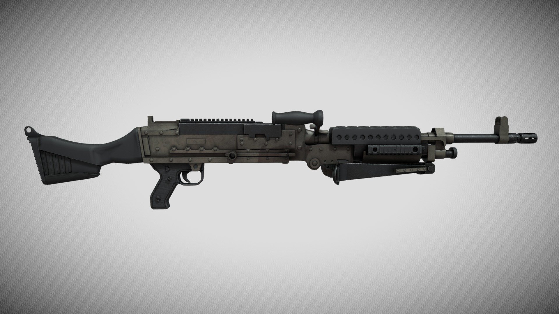 M240 b - 3D model by sparklekitten [bf34670] - Sketchfab