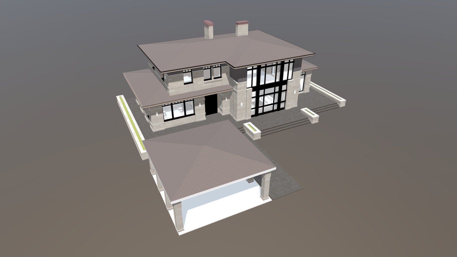 CHU - 3D model by fraank [bf34cd5] - Sketchfab