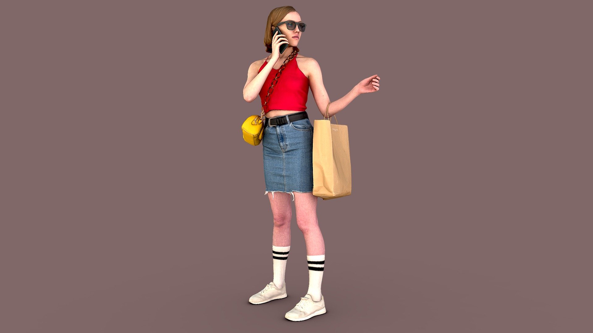 Shopaholic - 3D model by kanistra [bf351c2] - Sketchfab