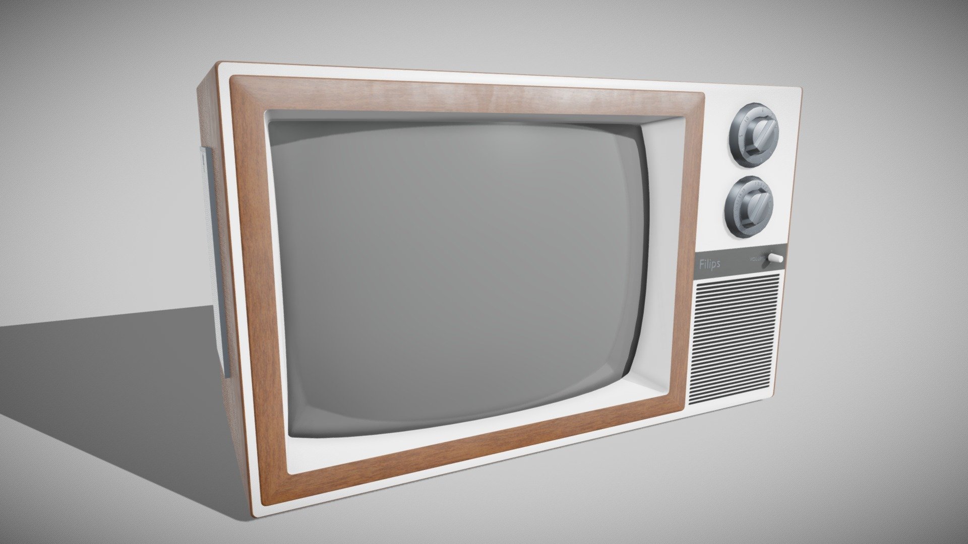 Old TV - Buy Royalty Free 3D model by Veebroush [bf35ade] - Sketchfab Store