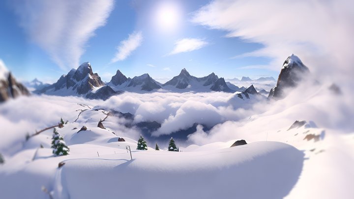 Snow 3D models - Sketchfab