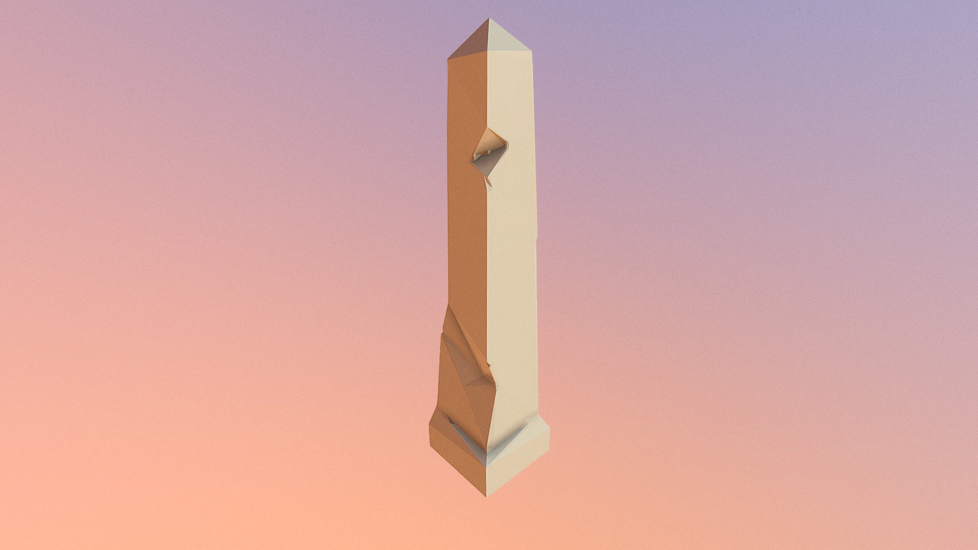 Low-Poly Monolith - Download Free 3D model by dvnc.tech [bf36c11 ...
