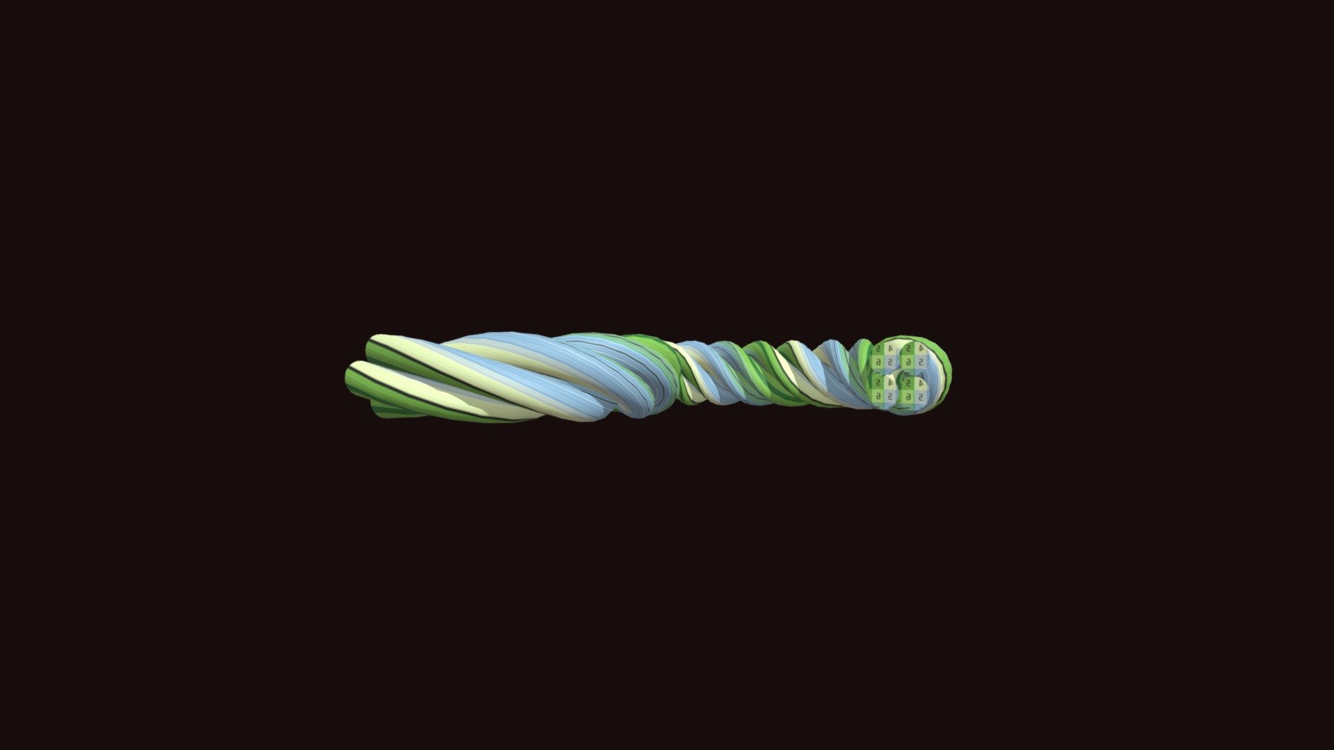 Twisted Rope Model - Ethan A - Download Free 3D model by alfandei ...