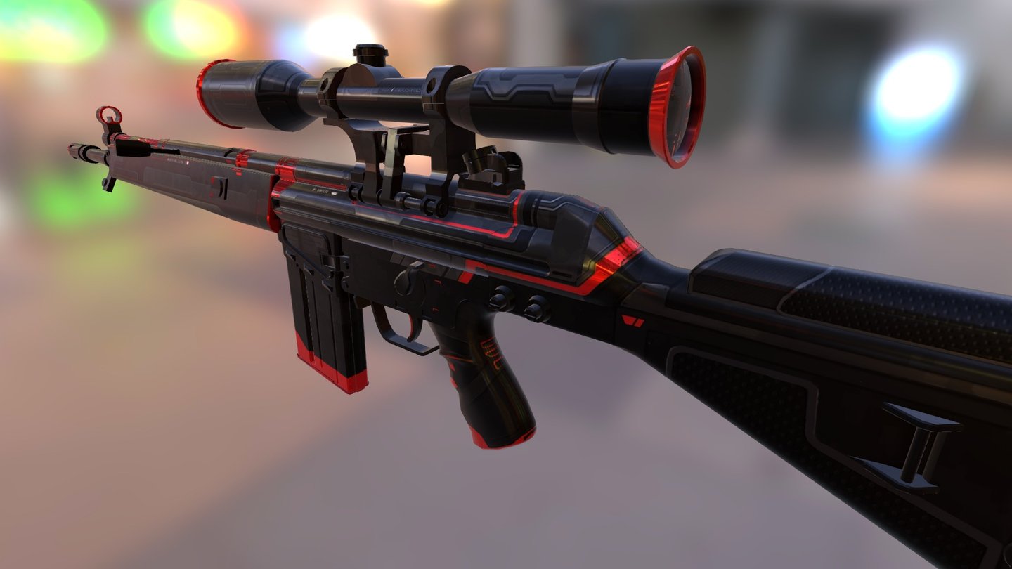 G3sg1 - 3D model by nza [bf38712] - Sketchfab