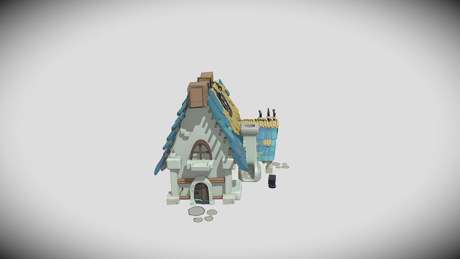 Shack(Animated) - 3D model by blepodi [bf38da8] - Sketchfab