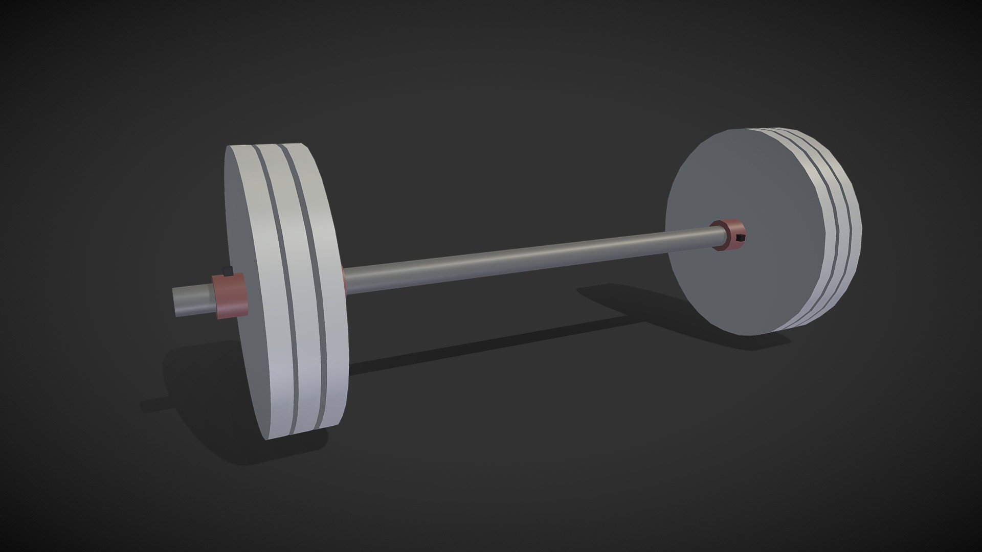 Dumbell - Gym Training Weights - Download Free 3D model by ...