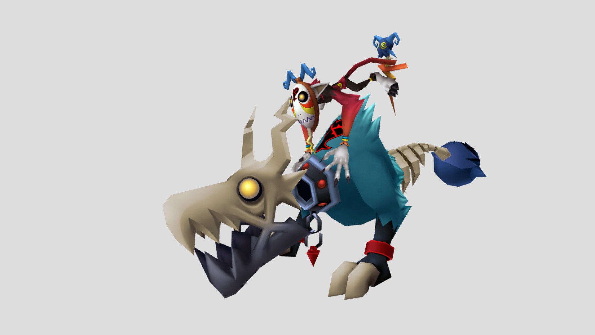 Living Bone - Kingdom Hearts II - Download Free 3D model by Catholomew ...