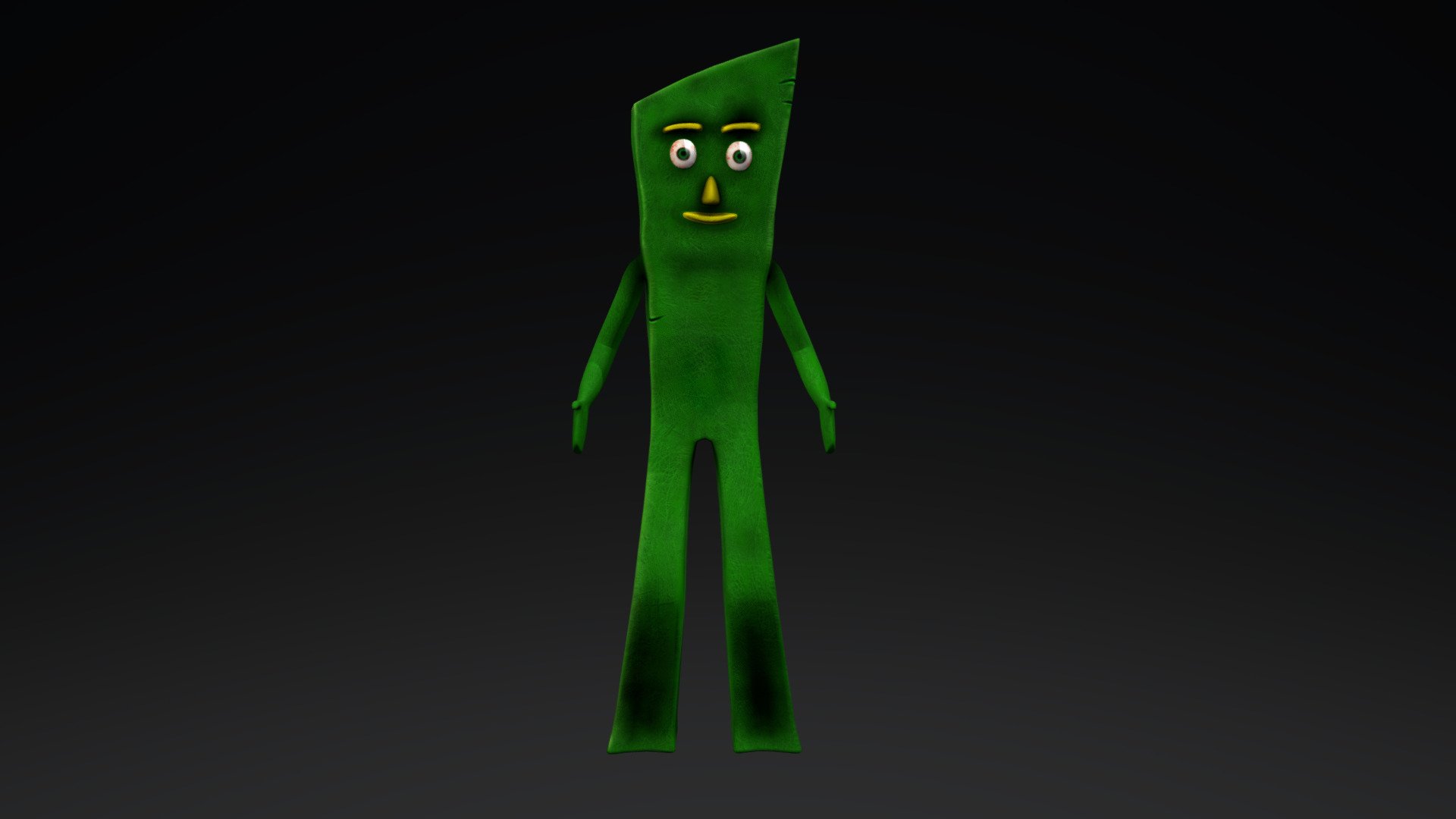 Gumby - 3D model by matt_s_71 [bf3e9d1] - Sketchfab