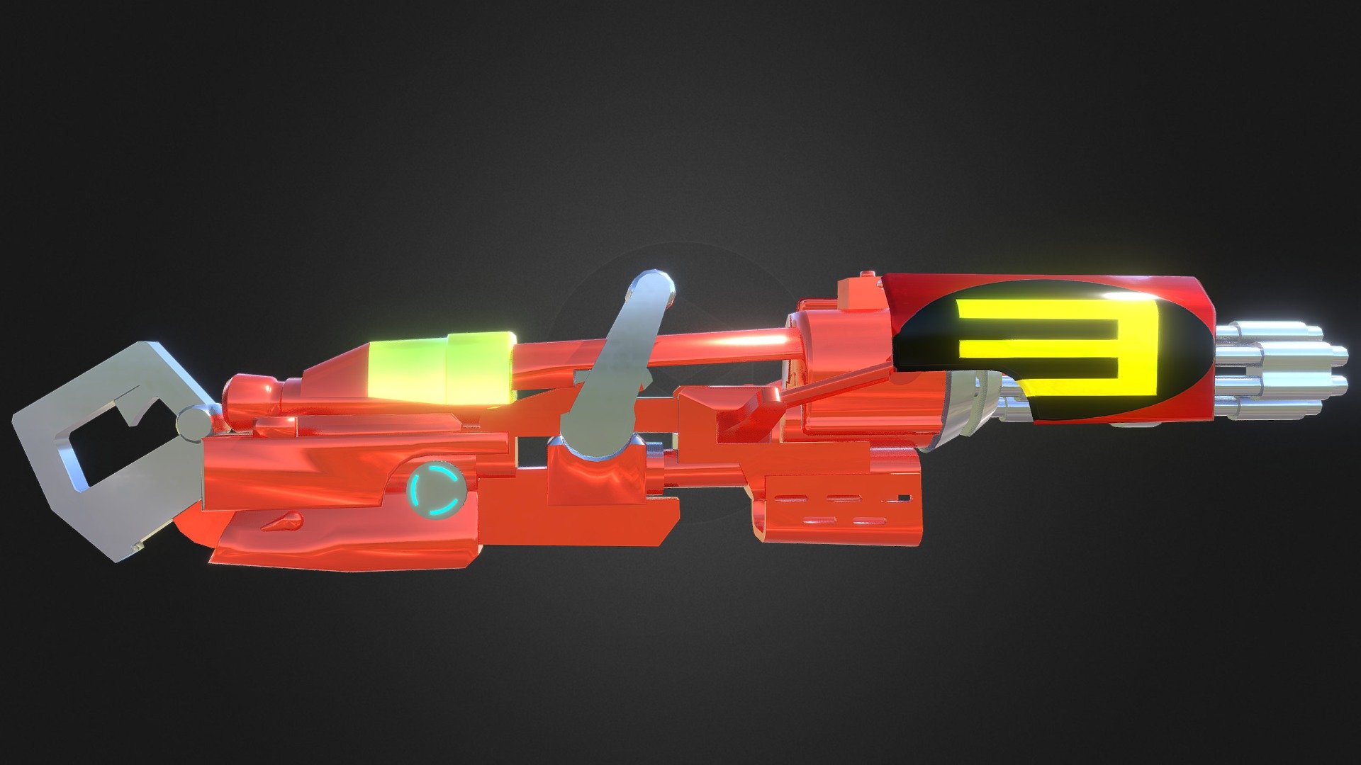 RG's Minigun from fortnite remake - Download Free 3D model by ...
