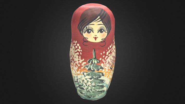 Matryoshka 3D models - Sketchfab