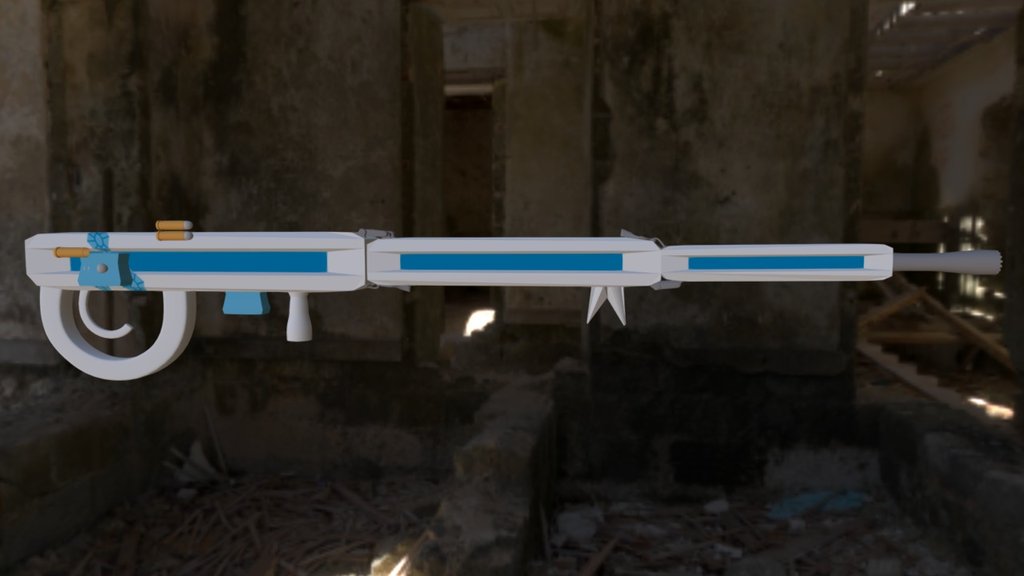 M:4 - RR's 357. Folding Sniper Rifle - Phase 3 - 3D model by ...