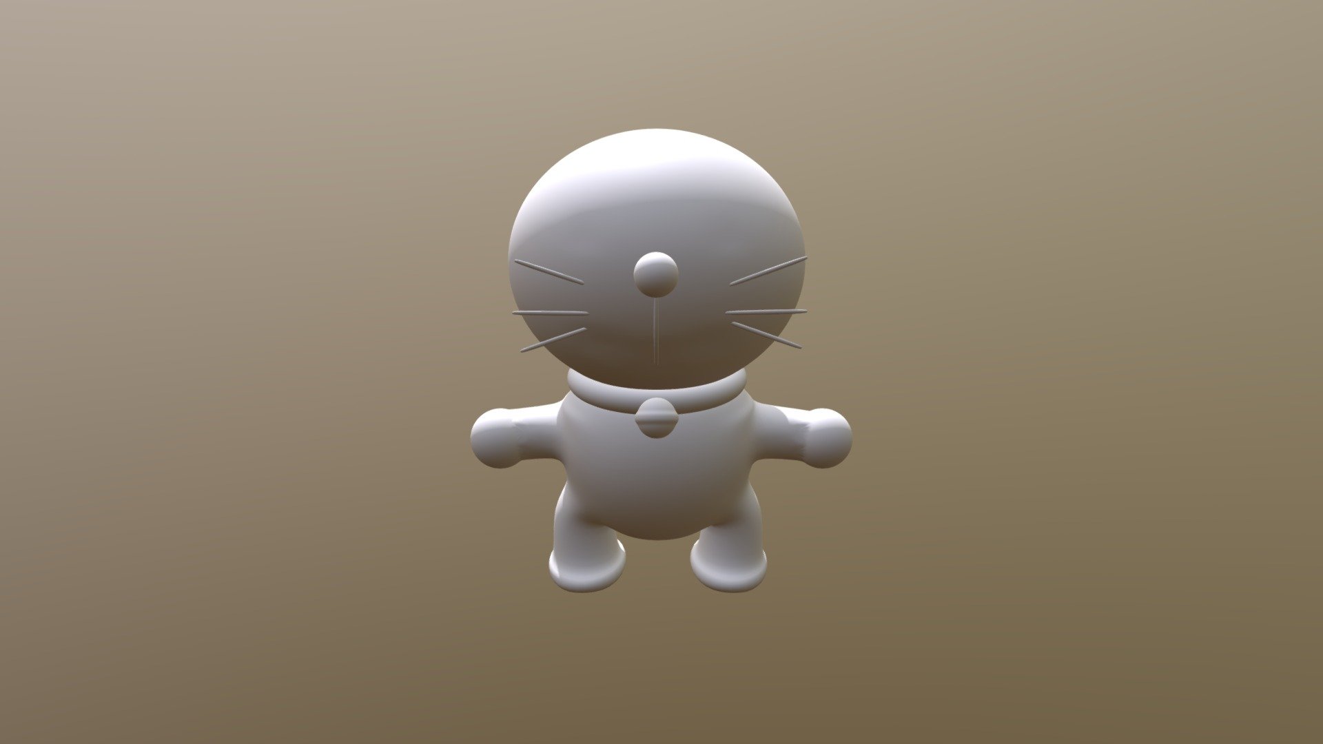 Doraemon - 3D model by Runar2 [bf41b73] - Sketchfab