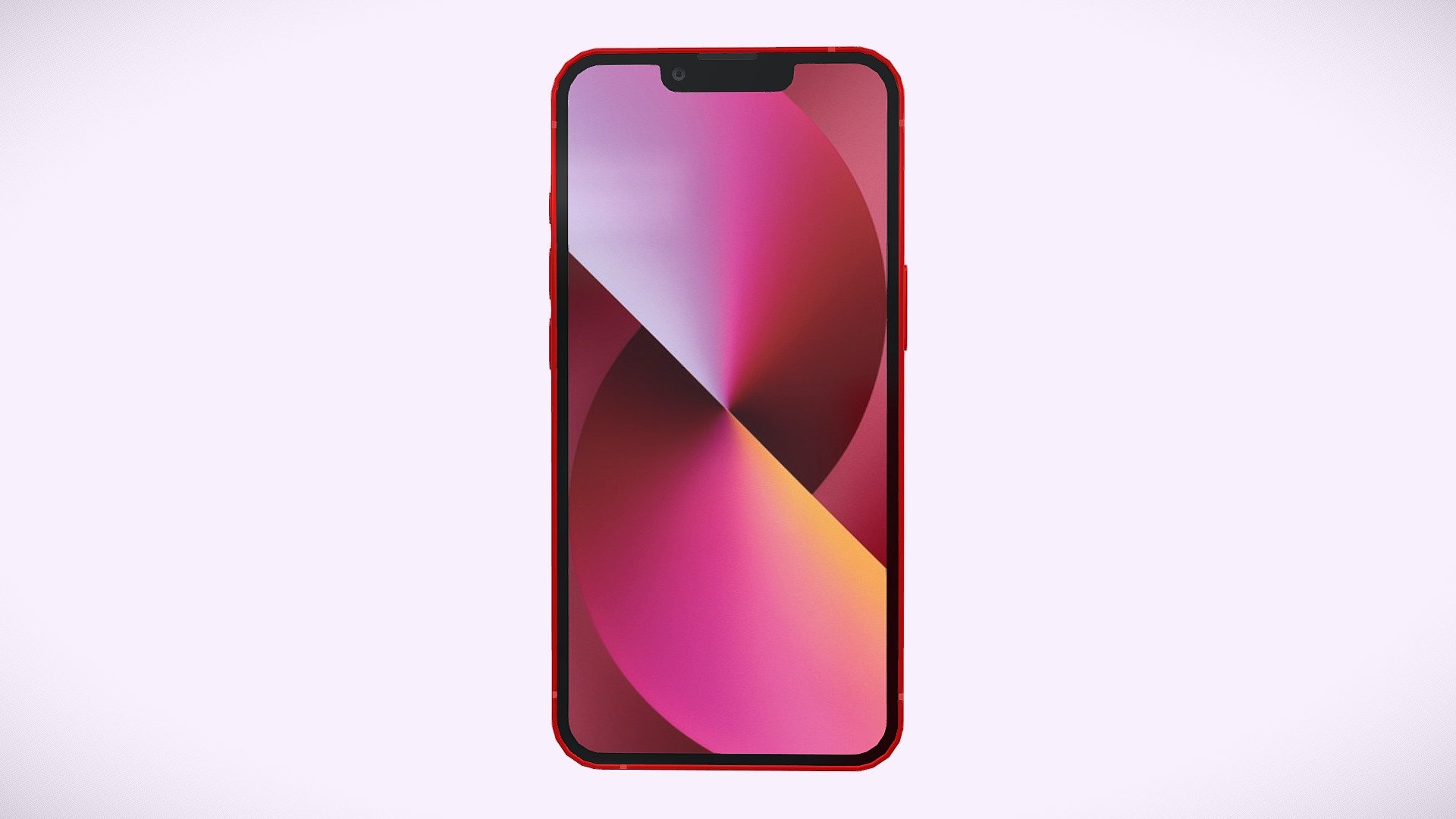 Ai Phone13 Mini Red - 3D model by MD.Jobair Hossain (@samrat33k) [bf438ba] - Sketchfab