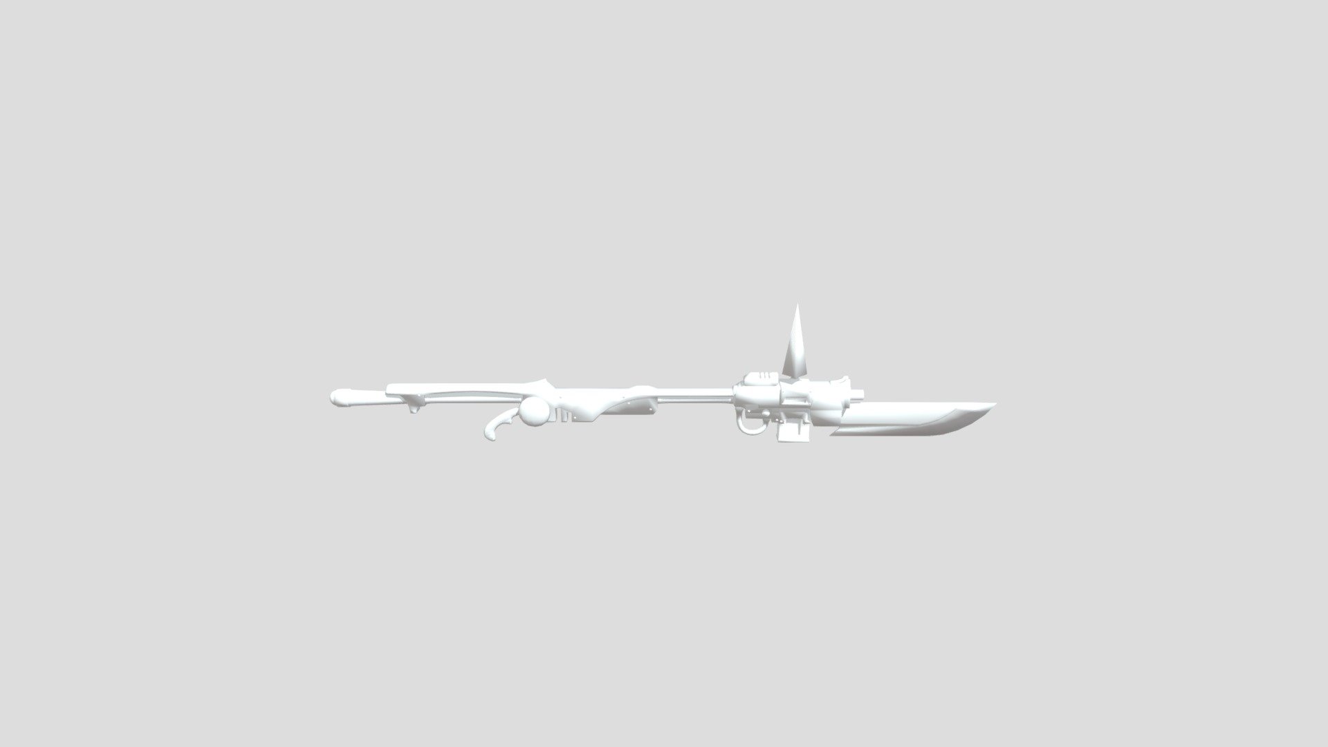 Guardian-spear-warhammer-40k-low-poly - Download Free 3D model by ...