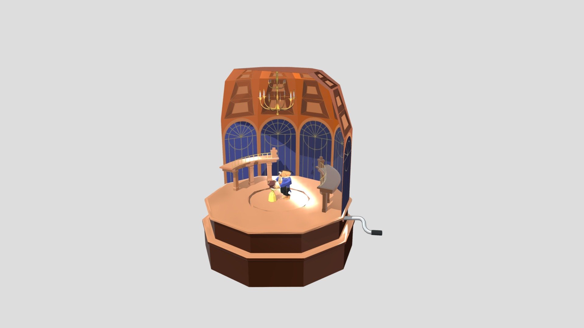 Ballroom_final - 3D model by henke123 [bf4591b] - Sketchfab