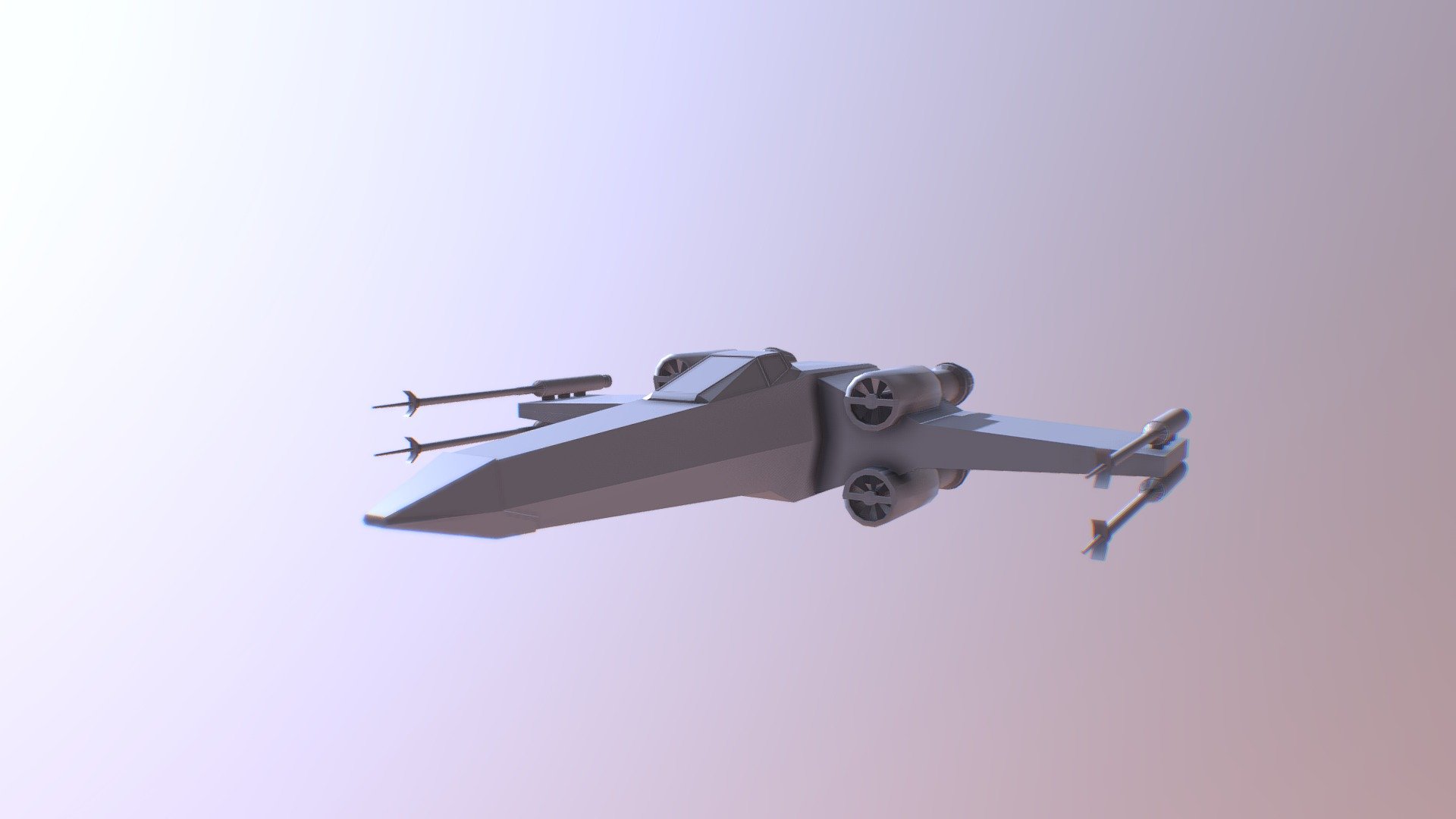 X-Wing - Download Free 3D model by ArinaWRay [bf45ed7] - Sketchfab