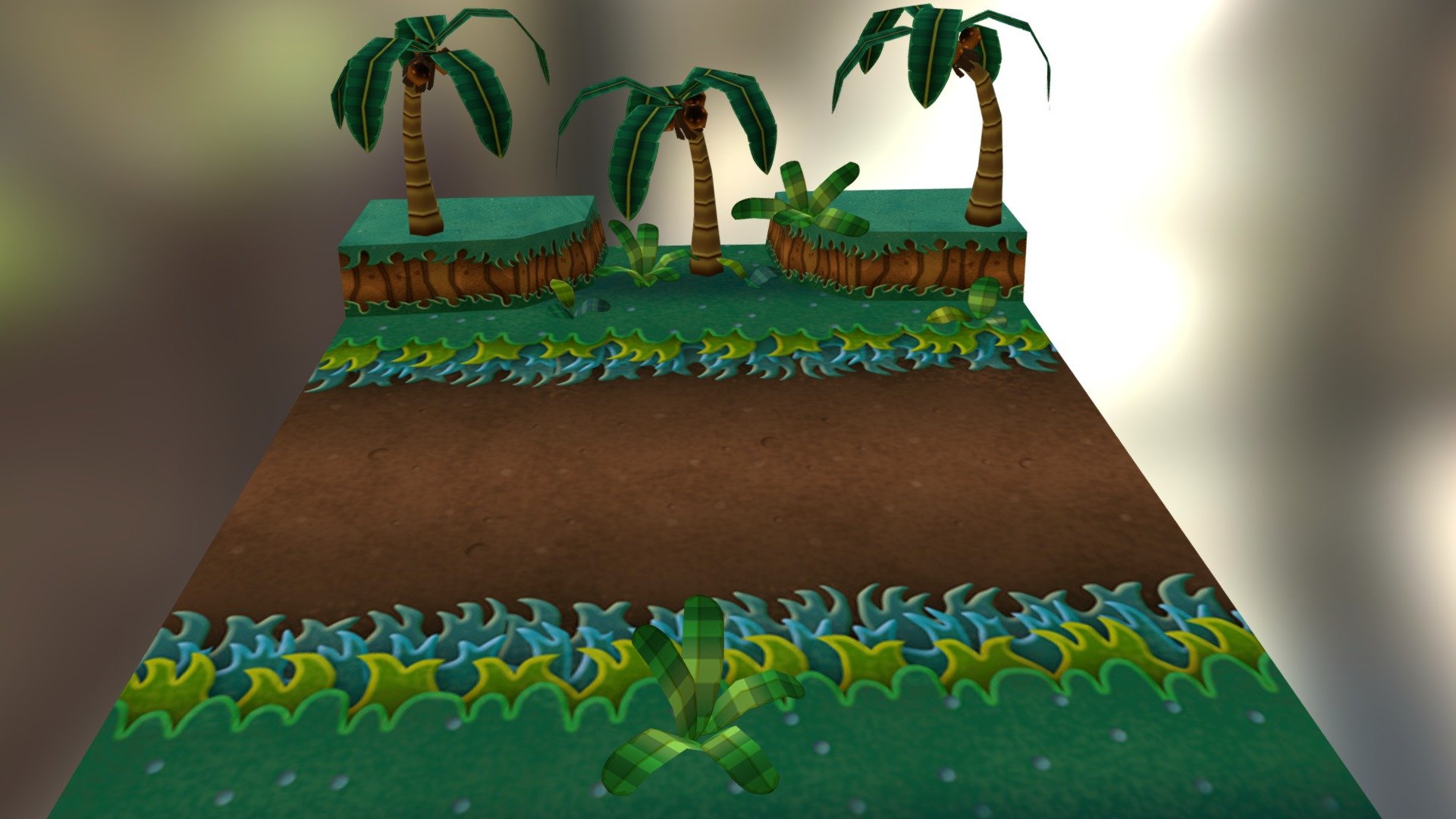Jungle Ground - 3D model by Dokyo [bf499a3] - Sketchfab