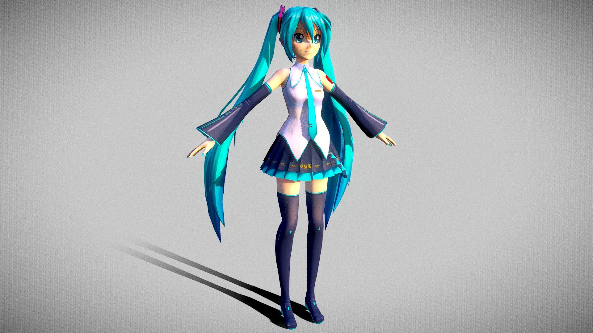 Miku Hatsune Ryu D - Download Free 3D model by 雨宮レン (@oscar3dmodel ...