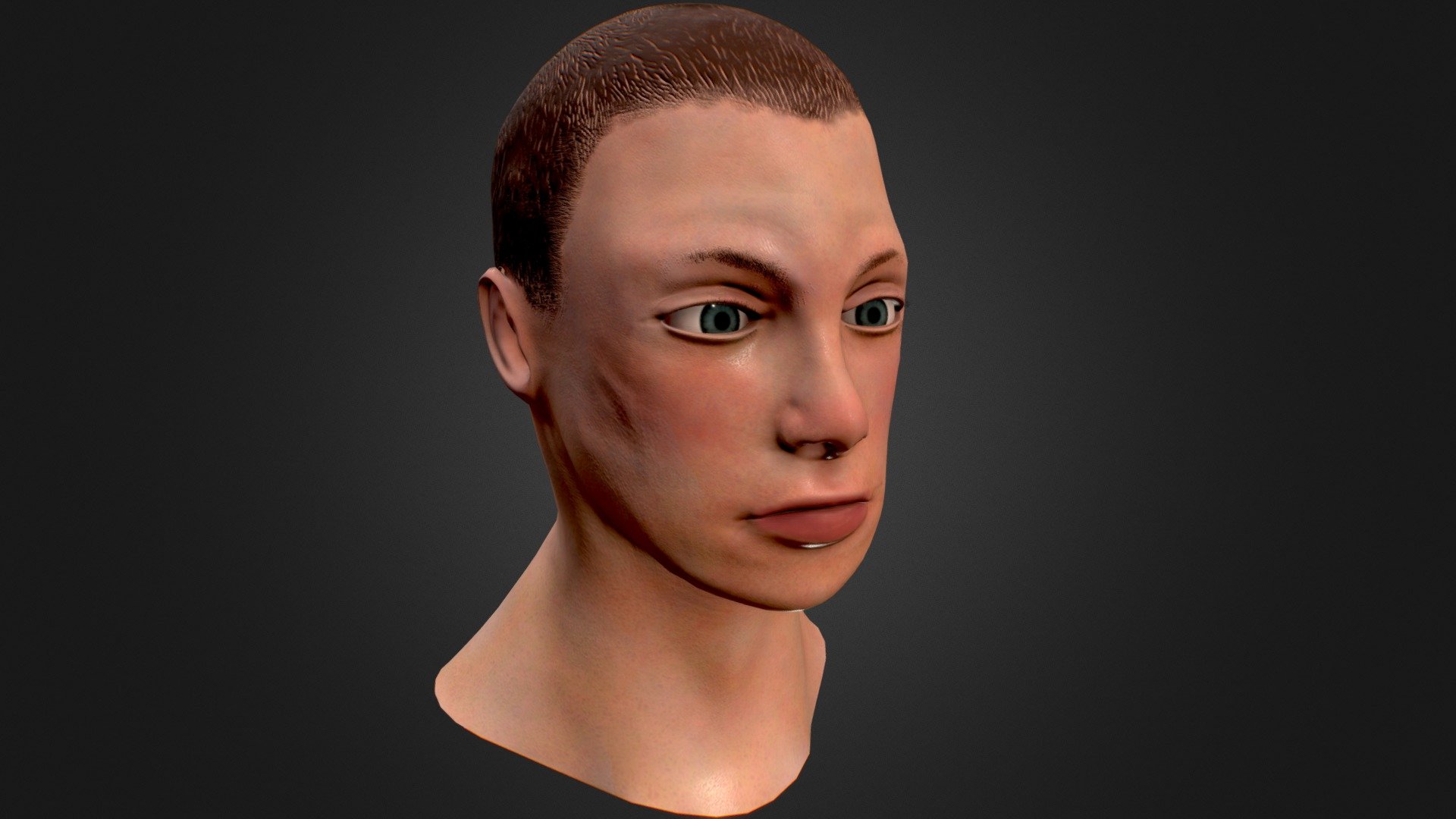 Sculpted Game Ready Bust - Download Free 3D model by Isaack - Tacko The ...