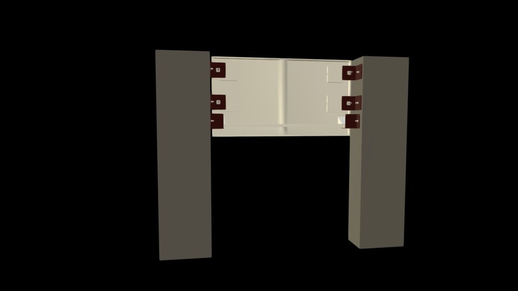 LIÊN KẾT TẤM GRC ,GFRC VÀO KẾT CẤU BÊ TÔNG -LK04 - 3D model by ANCON - Bê Tông Sợi Thủy Tinh GRC ...