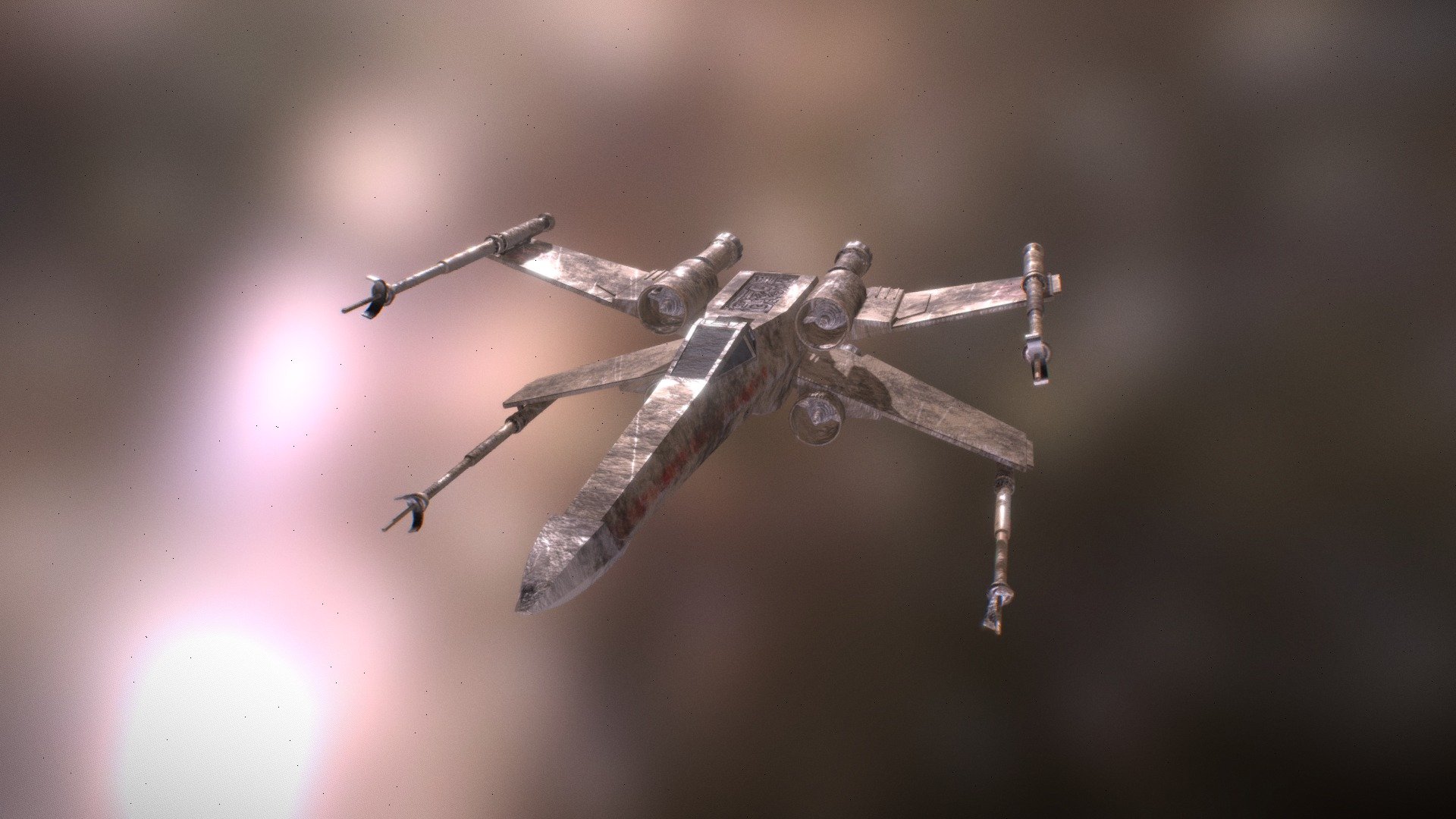 X-wing - 3D model by camilladahlen [bf4fd7d] - Sketchfab