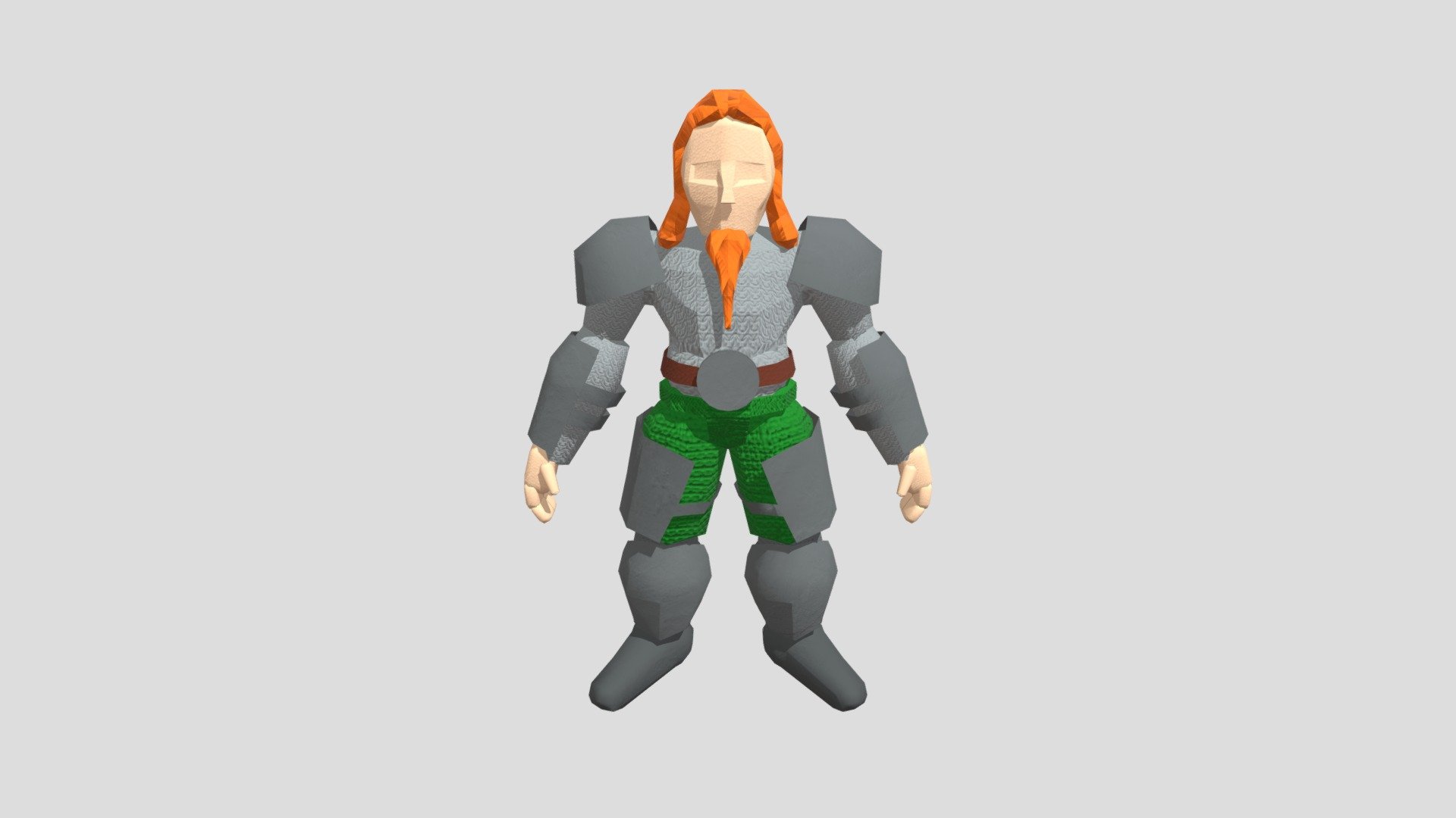 Dwarf Model - 3D model by Pwates [bf51bab] - Sketchfab