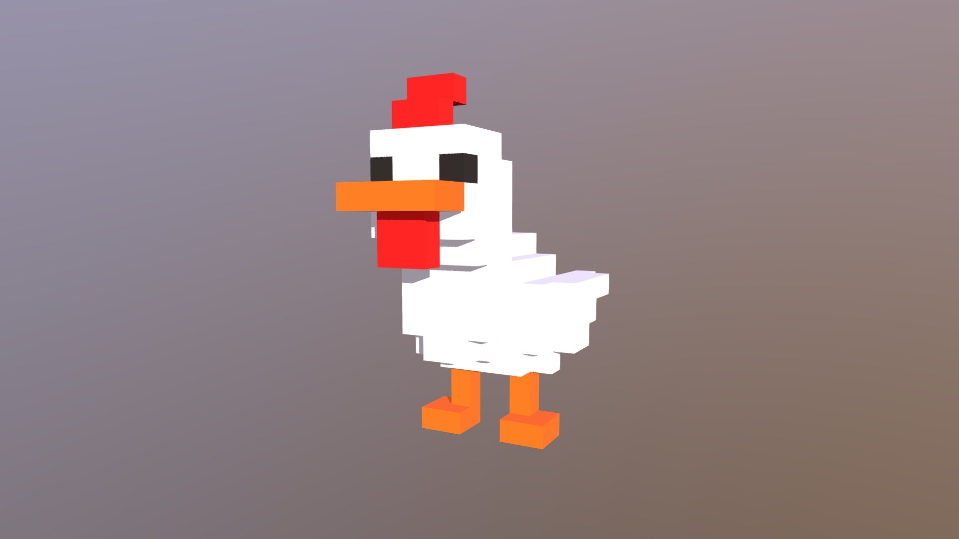 Model 2 - Chicken - 3D model by Poliswag [bf52d43] - Sketchfab