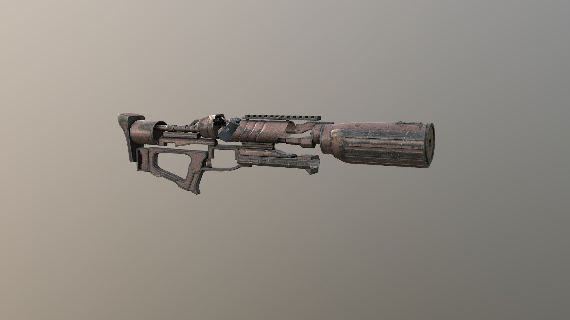 Electric_gun - 3D model by Vikash Tiwari (@3dartist_Vikas) [bf5328d ...